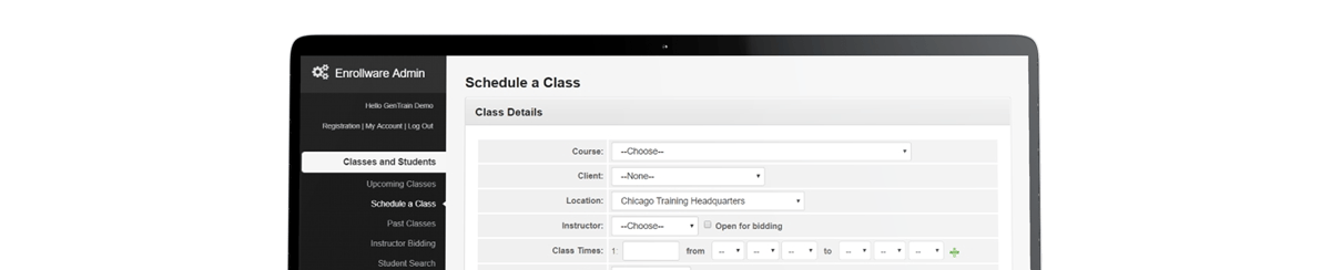 Corporate CPR Registration Software | Enrollware